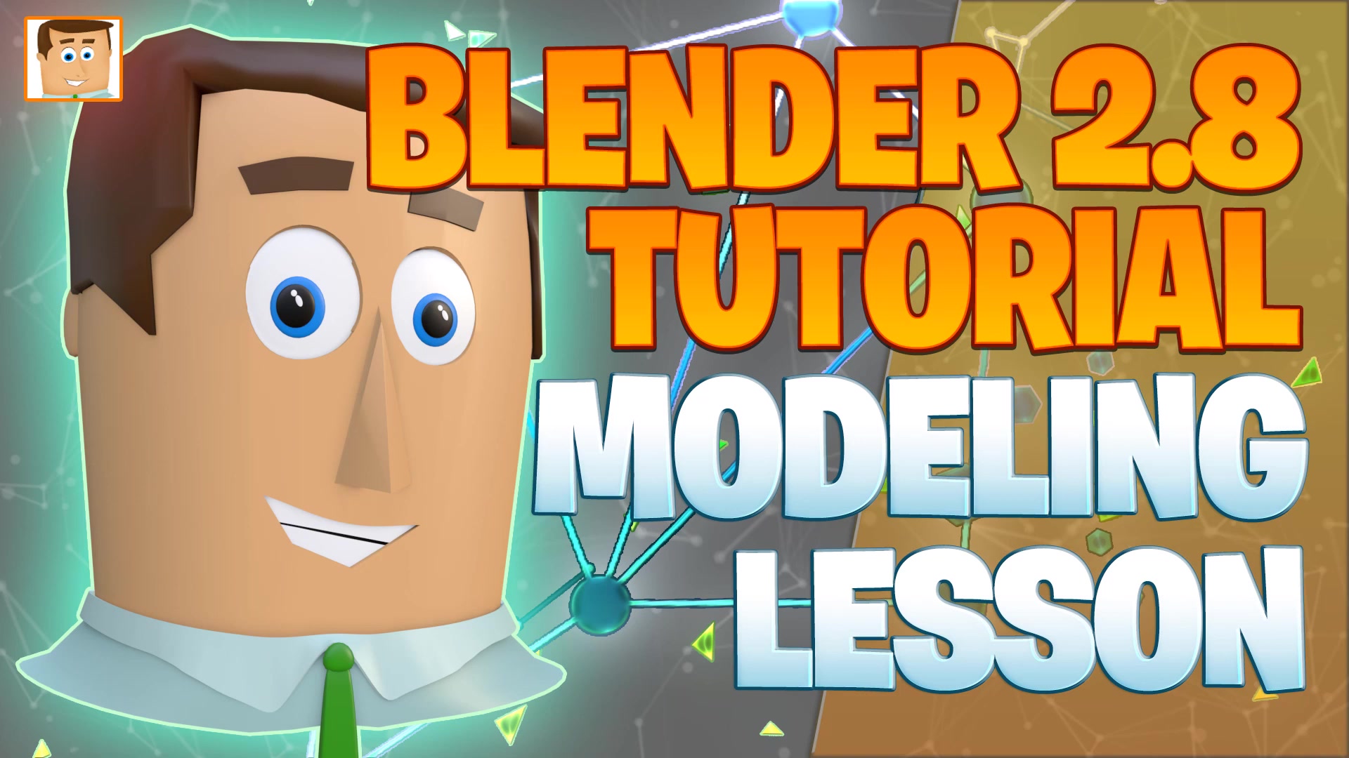 Blender 2.8卡通角色建模教程