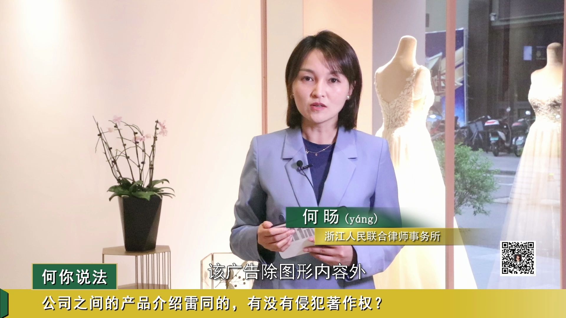 【何你说法】第四十八期 公司之间的产品介绍雷同的,有没有侵犯著作...