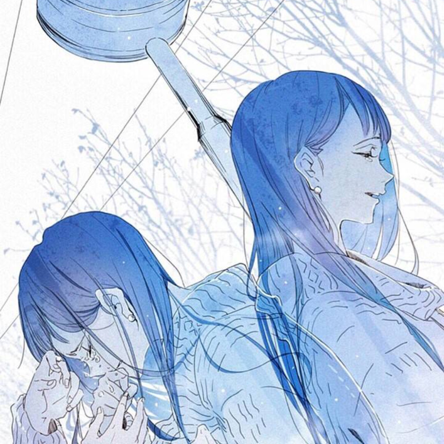 ❀叶上的花 