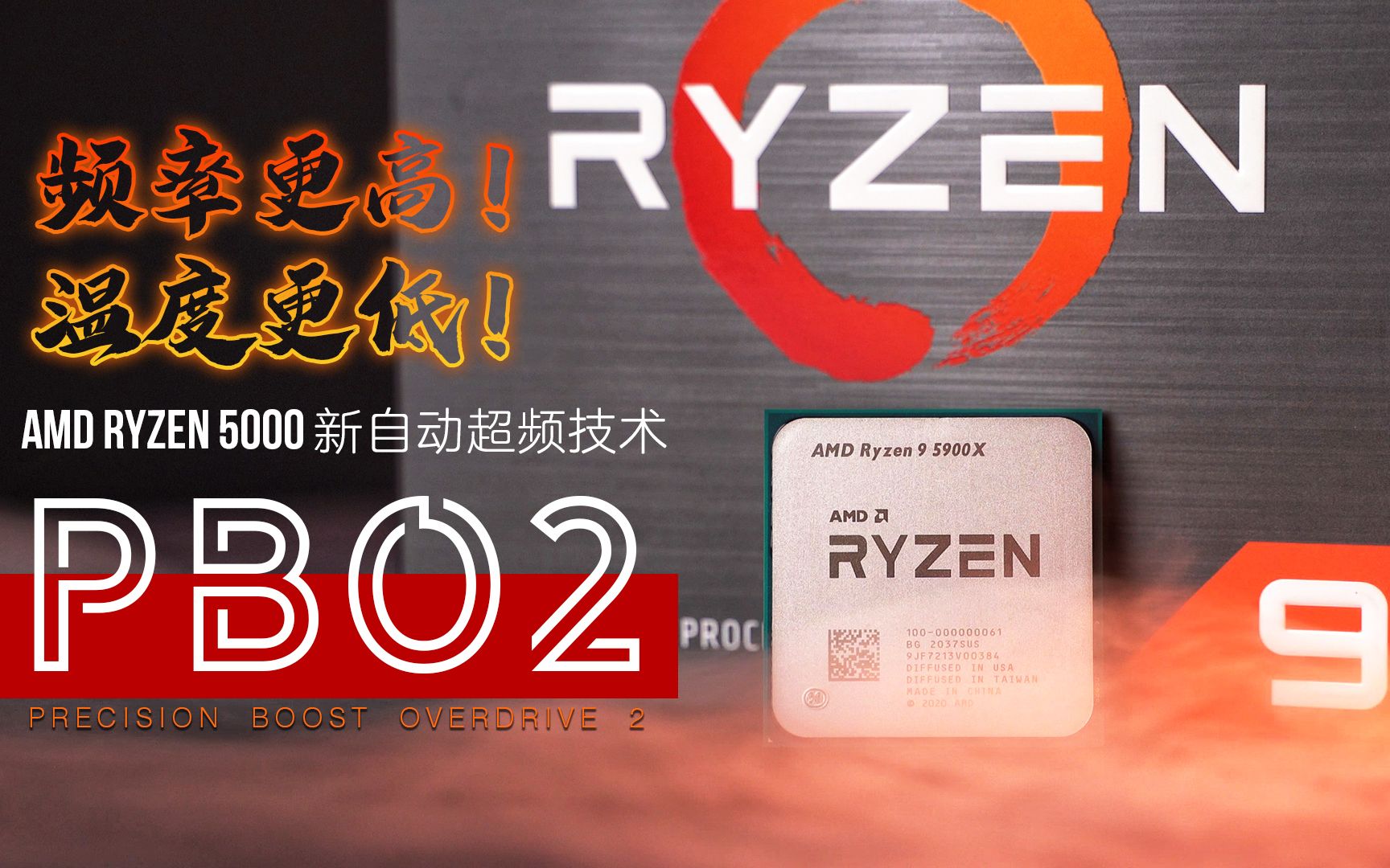 【KENNY】AMD全新PBO2自动超频技术--让你的AMD Ryzen 5000...