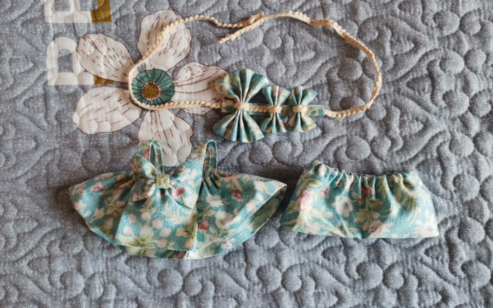 【棉花娃娃】一套超简单的衣服,从零开始的制衣日常#11