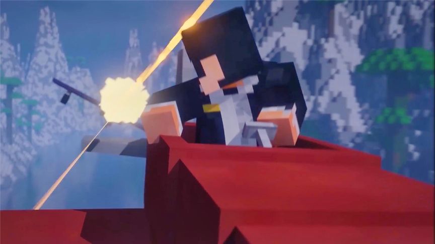 我的世界动画 现代军事战争 和平精英