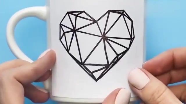 杯子还可以这样玩?一个简单的图画,让你的杯子变得不简单!