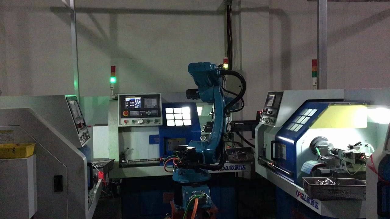 机器人机床上下料