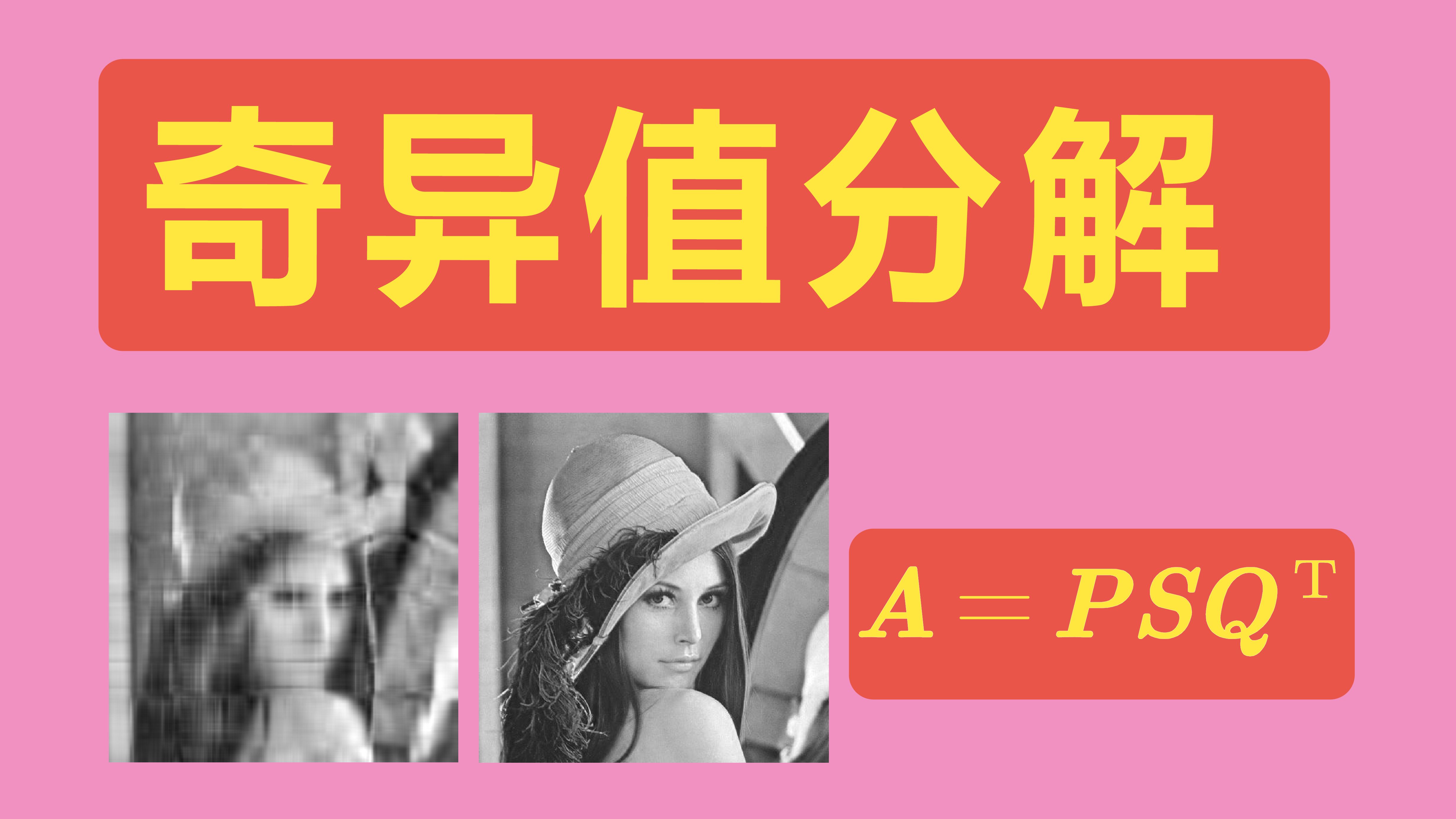 超详细!彻底搞懂矩阵奇异值分解(SVD)本质+计算+应用!