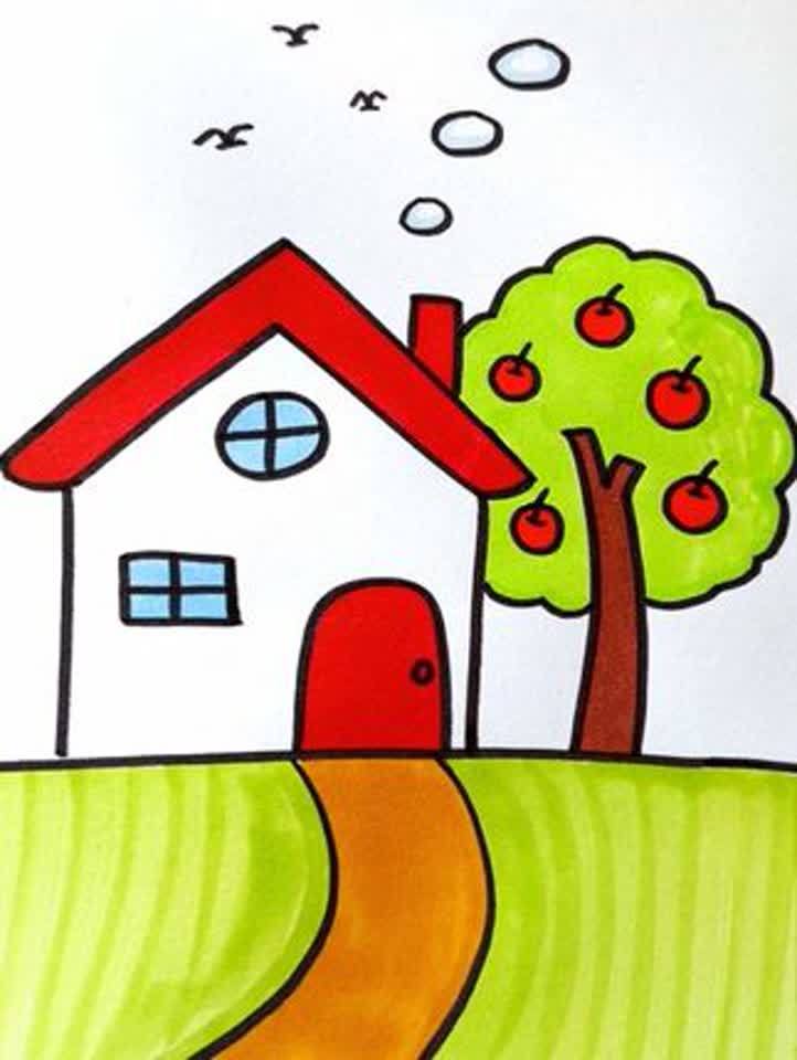 #儿童简笔画教程 #一起学画画(4)