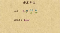 学霸笔记:密度的单位与换算-国语流畅