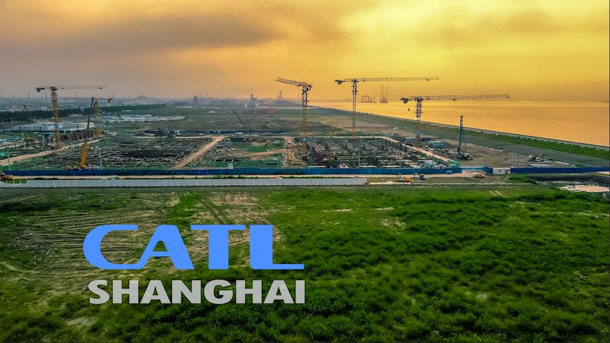 【宁德时代.上海】宁德时代(上海)工厂建设更新,工厂格局显现