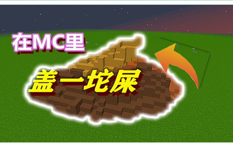 在我的世界里做一坨屎233