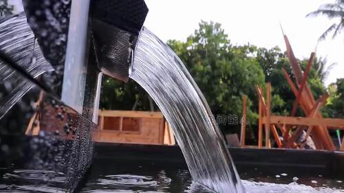 庭院鱼池这样建就对了不仅好看用关系卫生好打理创意手工鱼池庭院...