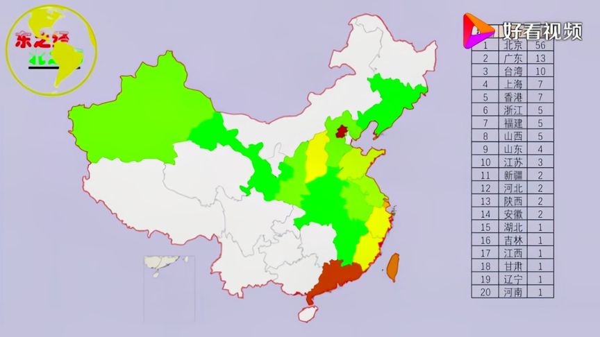 2019年我国各省500强企数量排名,看看你的家乡有多少500强企业!
