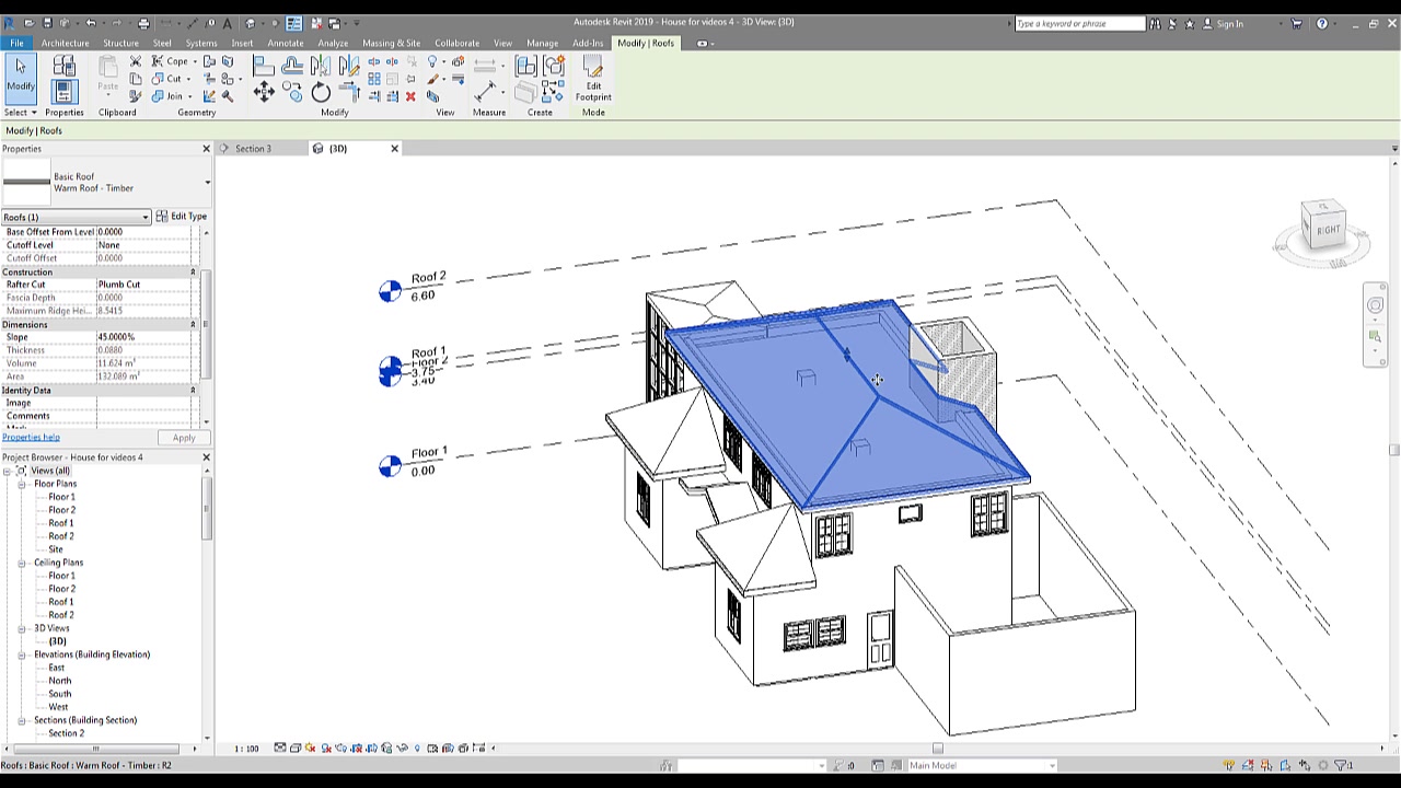 Revit 2020从入门到精通训练视频教程