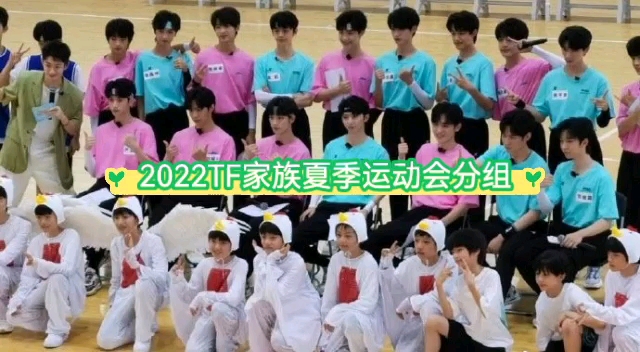 2022TF家族夏季运动会分组