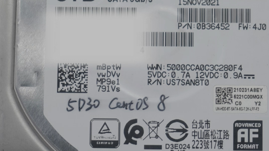 ...HC650 20T,尺寸3.5寸,6Gb/s的接口速率,SATA的接口类型,7200转速