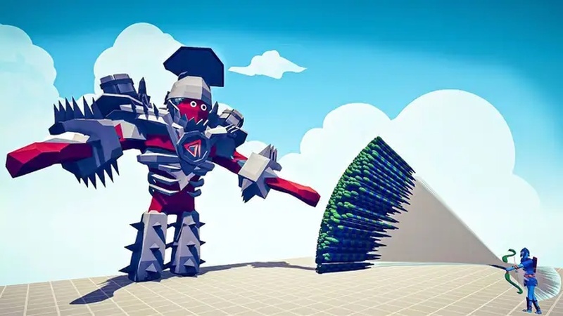全面战争模拟器:超级射手 vs 巨人战士