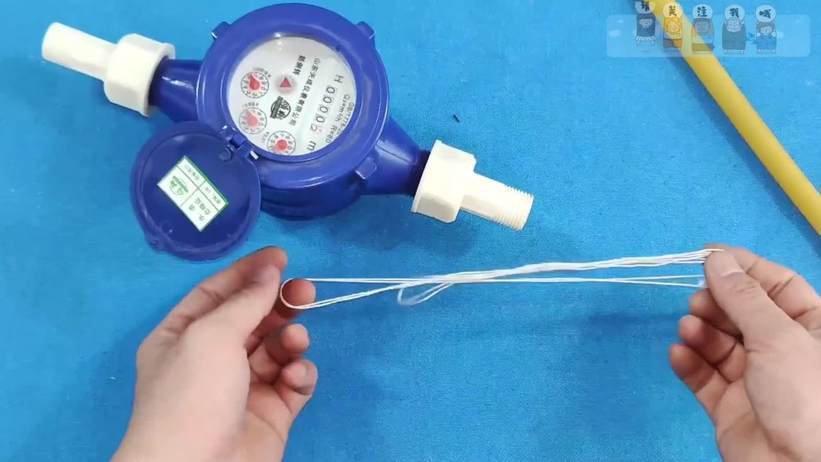 奇怪的水表安装操作:用户竟让塞棉线以使水表转慢!