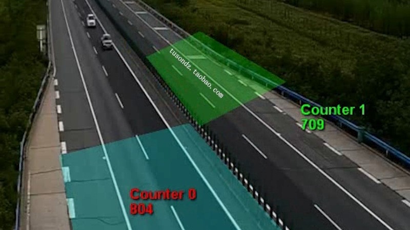 车流检测摄像机人客流计数统计加油站服务区交通监控