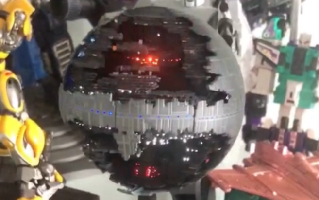 1/2700000万代的死星2 ,前前后后共用时一个半月前