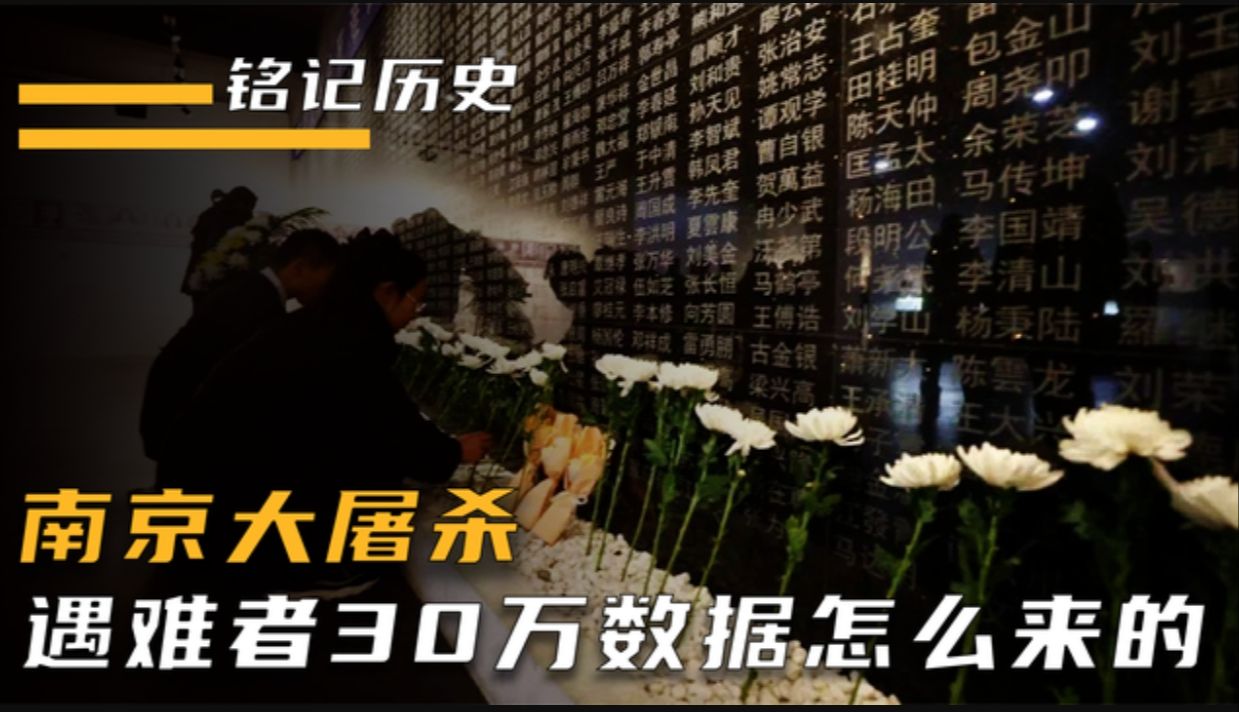 南京大屠杀:遇难者30万的数据是如何统计的,勿忘国耻,铭记历史