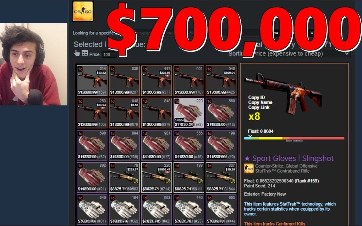 【CSGO】仅一周就新添450万库存!黑客?币狗?_游戏热门视频