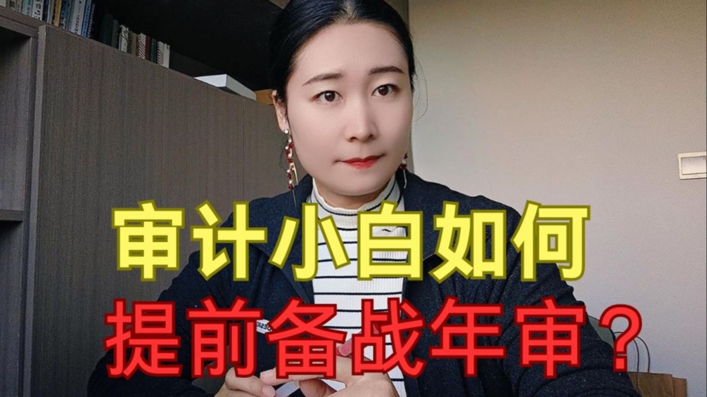 审计小白一般做哪些科目?如何提前备战年审?