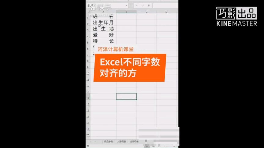 Excel不同数字对齐的方法,你会不?