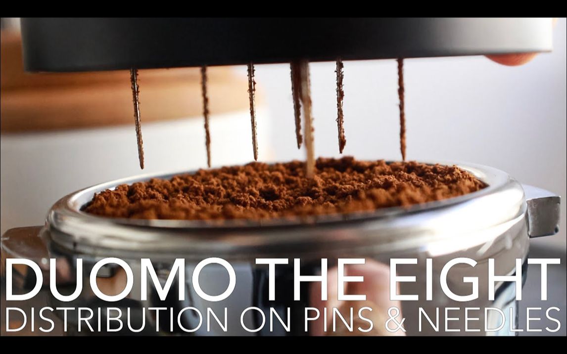 韩国咖啡布粉器 DUOMO THE EIGHT 针式布粉器,对比OCD、WPM ...