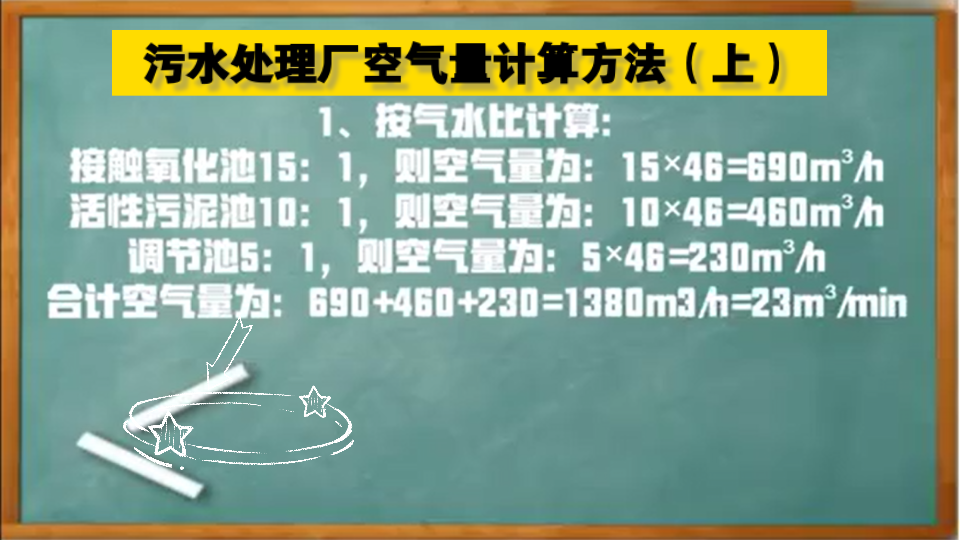 污水处理厂需氧量计算方法(上)
