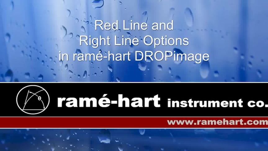 Rame-hart接触角仪接触角仪校准表面张力仪表面张力测量model250