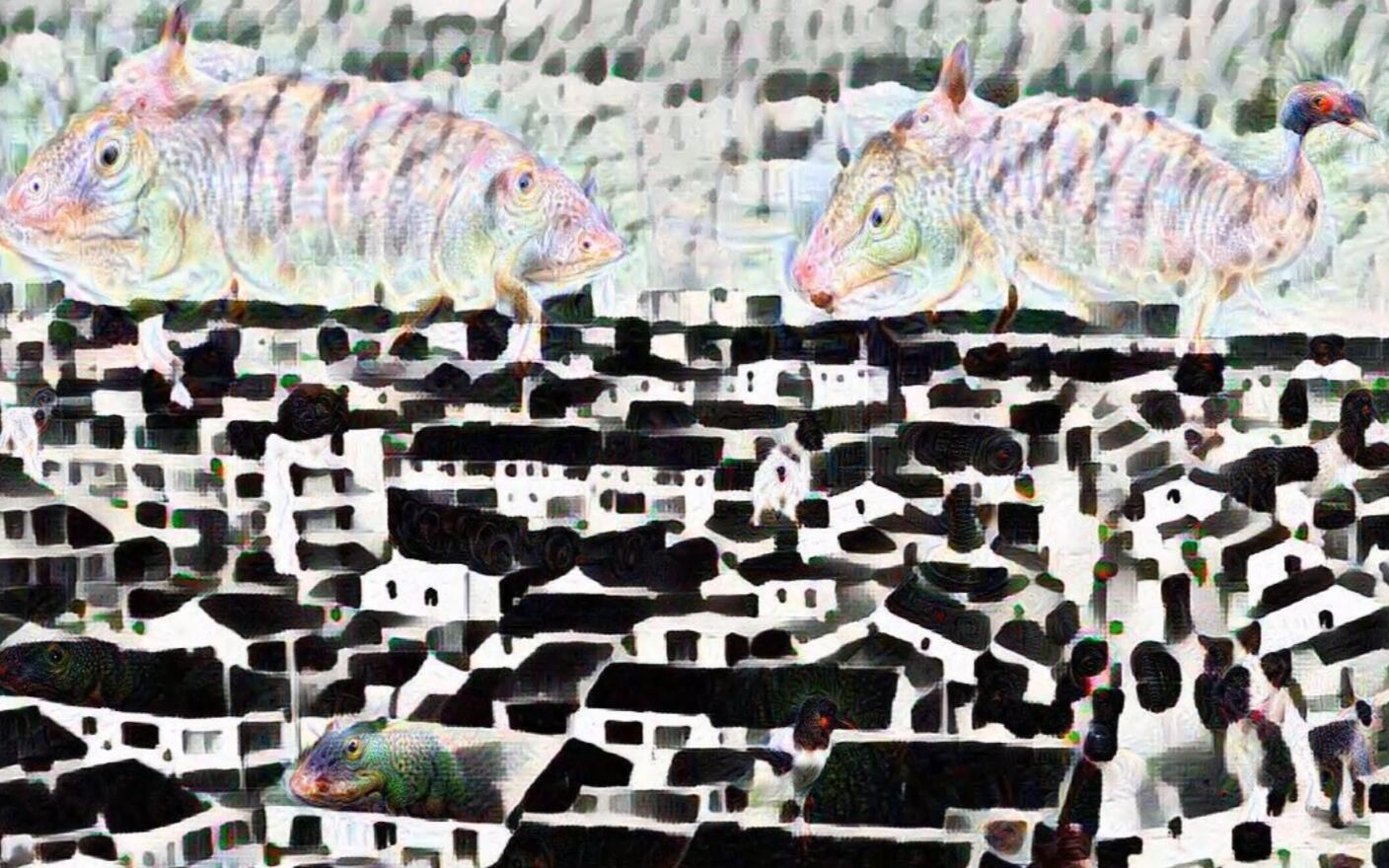 幻梦苏州:AI模仿吴冠中风格,人工智能特效视频