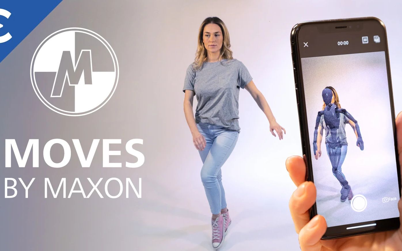 超赞的Cinema 4D插件-面部表情和身体动作捕捉数据导入插件Moves ...