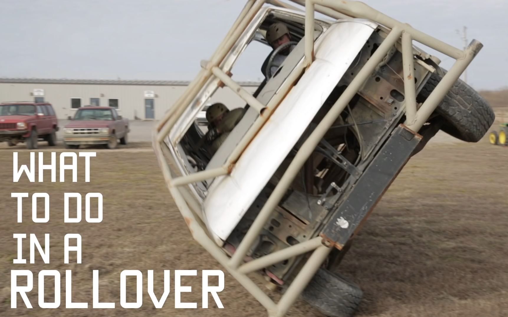 【驾驶技术】翻车事故中的处理(幸存)方式 How To Survive a Vechicle ...