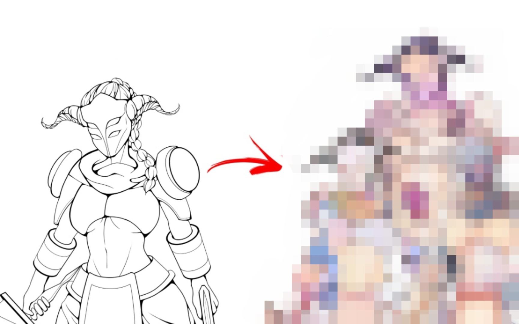 「AI自动上色」让电脑给时守姐姐上色会变什么样