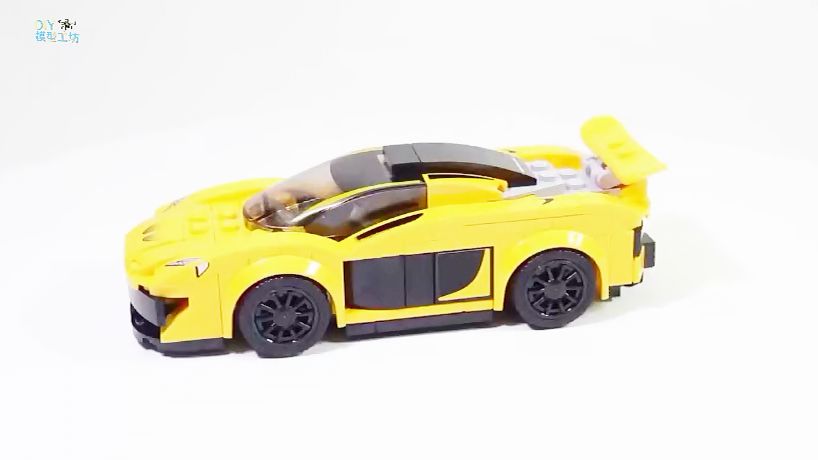 「乐高模型」超级赛车系列 75909 迈凯伦P1快速组装展示