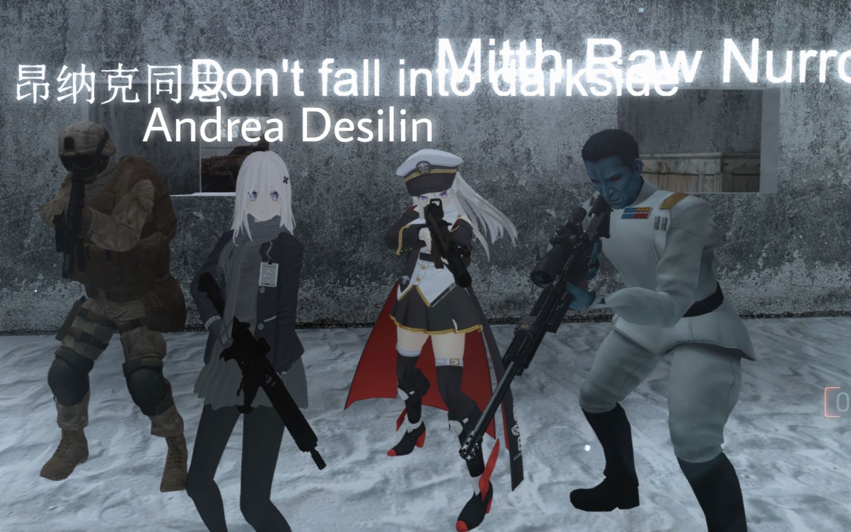 【GMOD多人联机】极具战场氛围:小队攻陷联合军阵地!_哔哩哔哩...