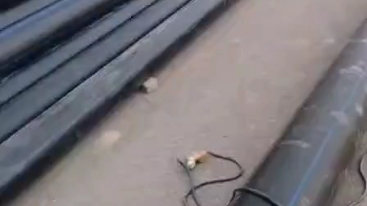 pe给水现场施工