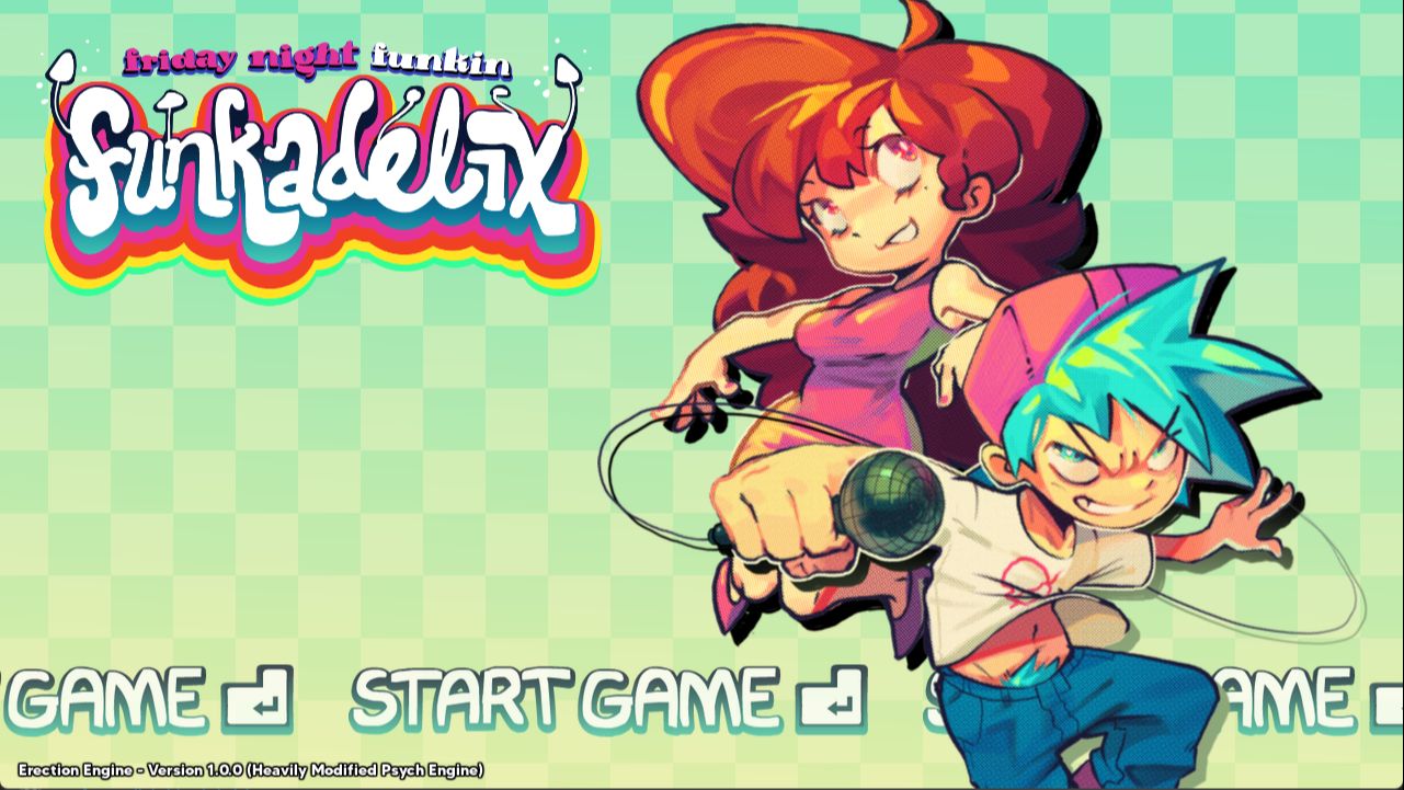 【FNF】funkadelixv 有歌词的fnf!好电的英文