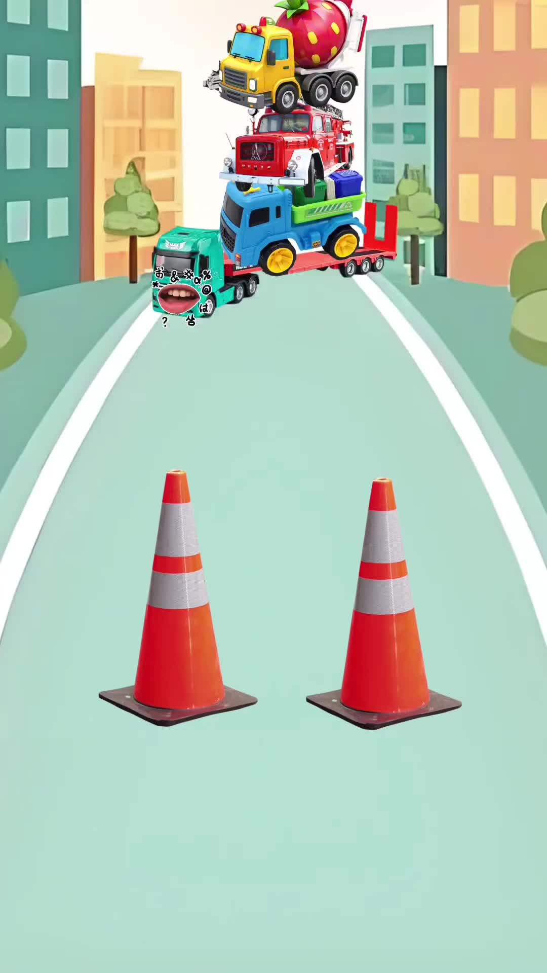 #益智玩具 #大车车视频大全1-3岁 #搞笑动画 #儿童动画 #儿童益智游戏