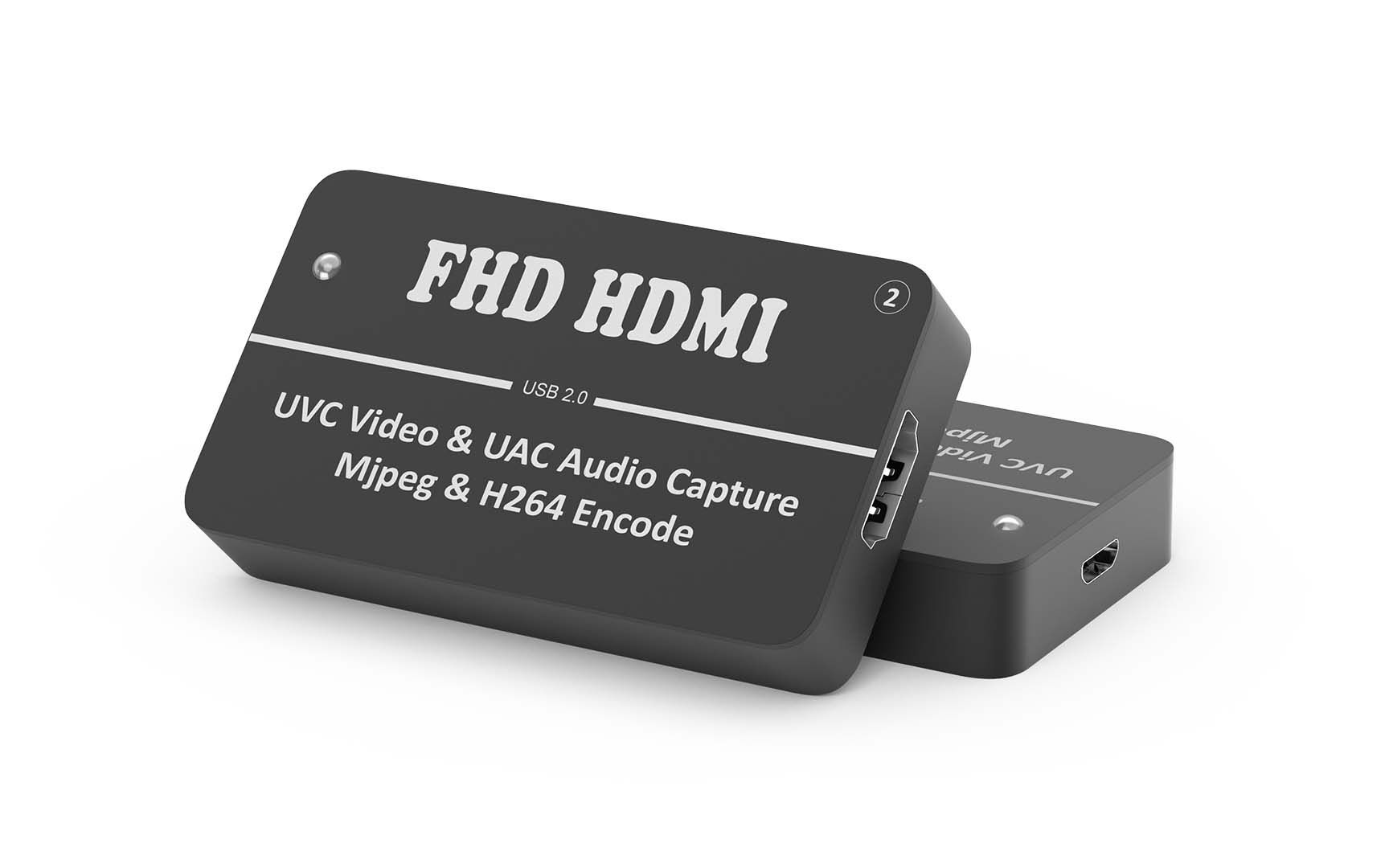 HDMI全高清音视频采集卡(H264硬编码UVC)LCC260-AMCAP