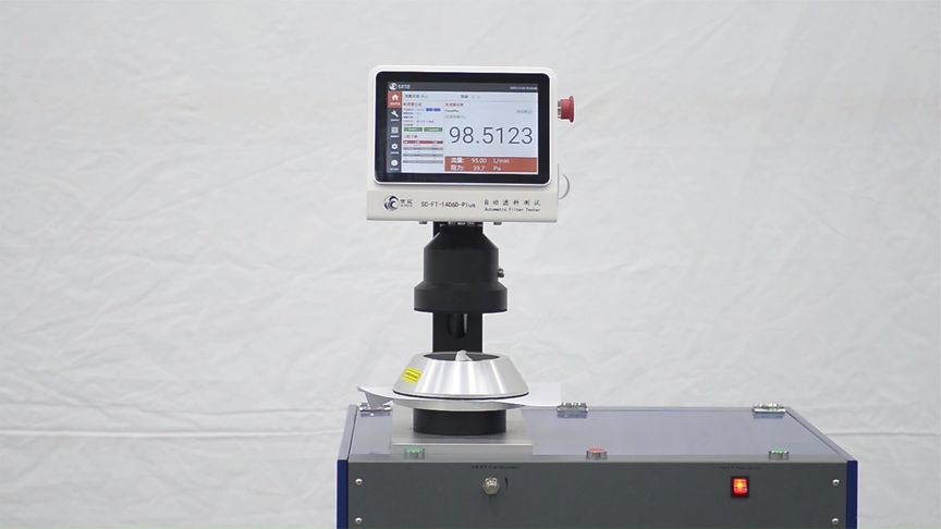 口罩熔喷布检测仪颗粒物过滤效率测试仪