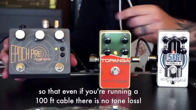 ...Belle Epoch Pre Preamp Boost & Buffer 前级 激励 缓冲 单块效果器