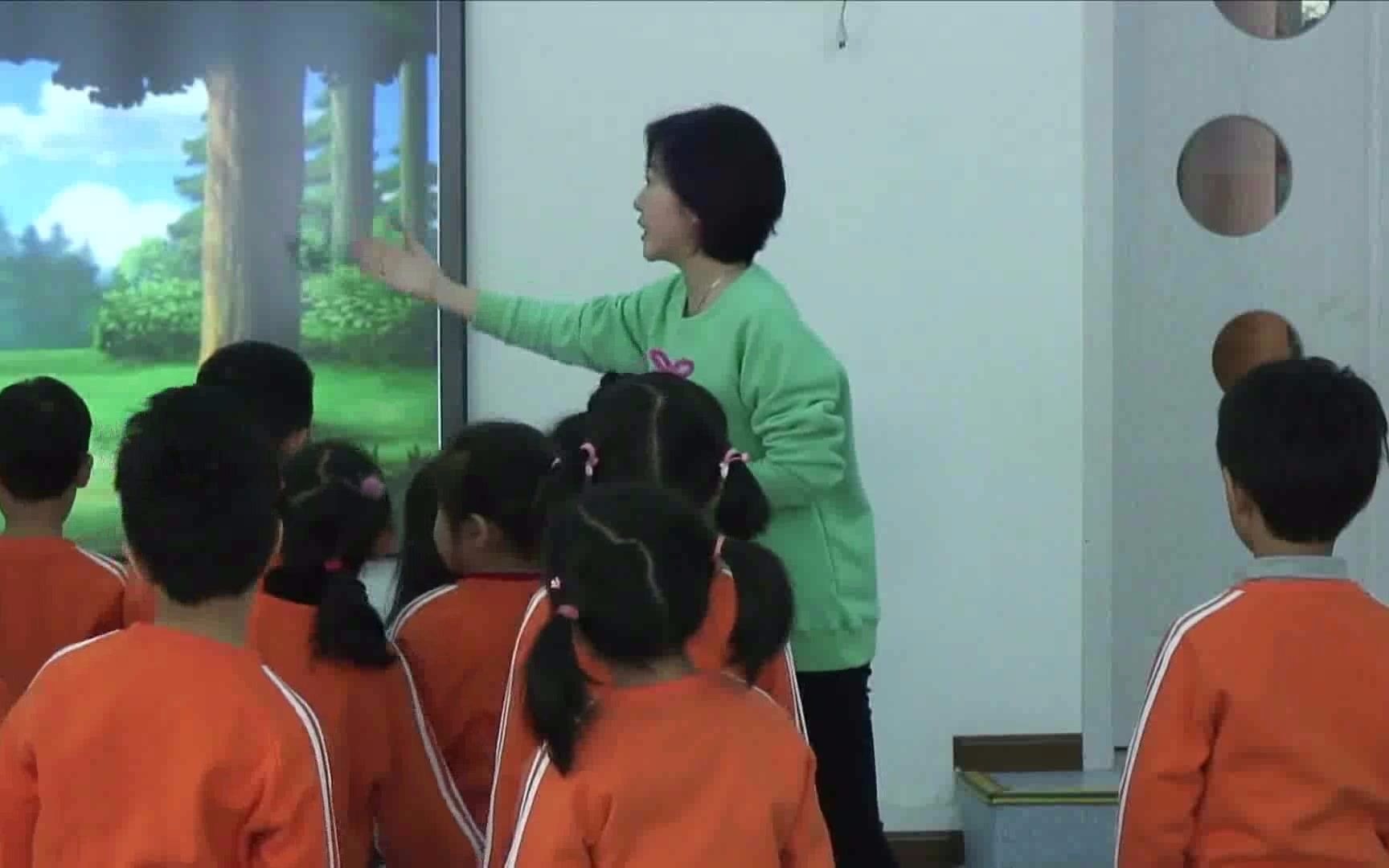 幼儿园公开课大班语言活动森林里视频+教案+课件