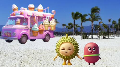 安全教育榴莲和红豆教你食品安全3儿童动画故事剧场合集