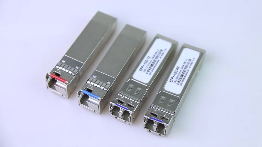 10G万兆SFP光模块单纤双纤#交换机 #SFP #光模块 #光纤收发器
