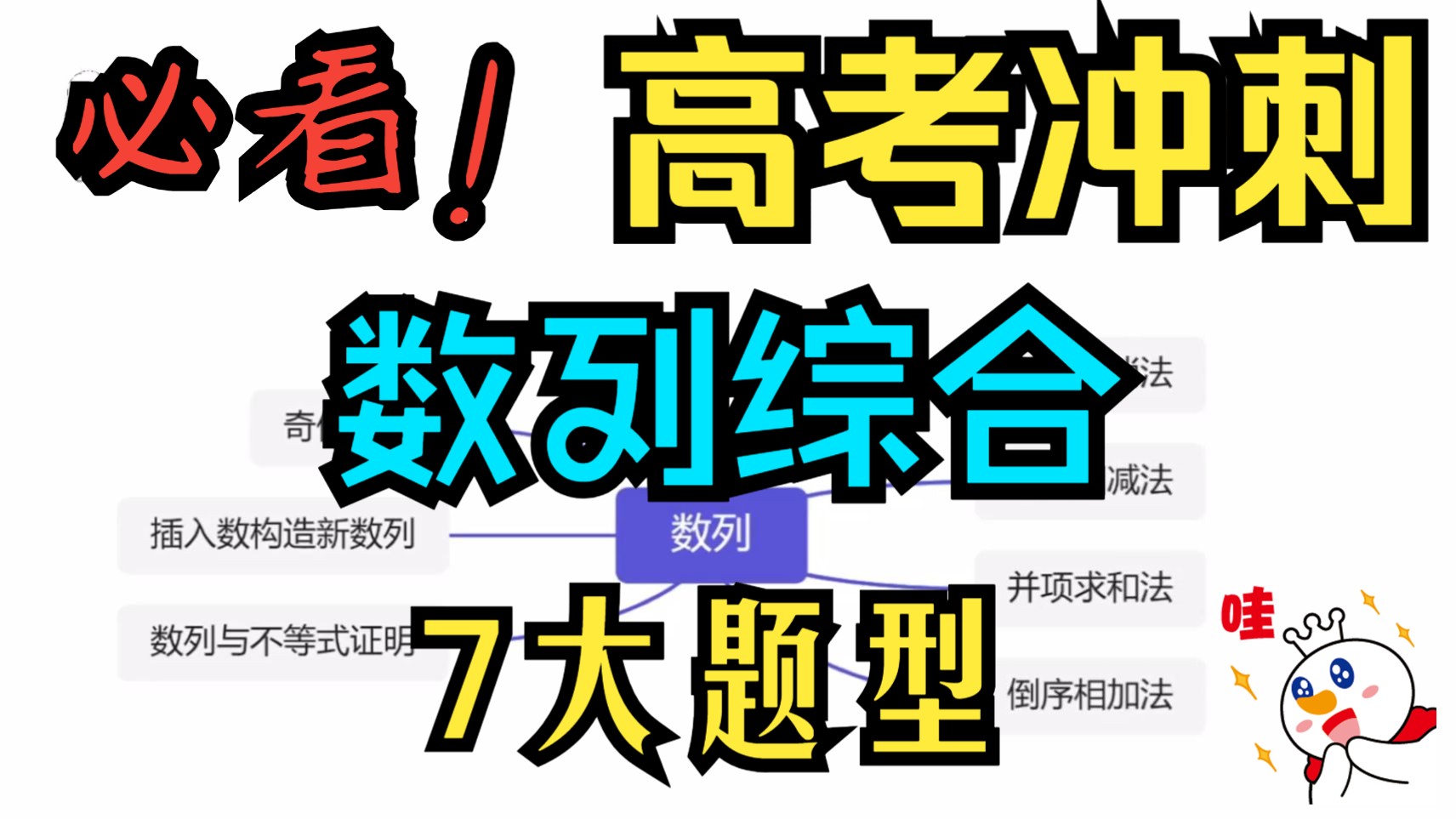 【高考冲刺】数列篇-7大题型总结-高分必备