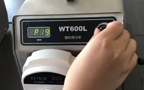 融柏恒流泵工业型多通道蠕动泵WT600L的正确使用方法,你学会了吗?