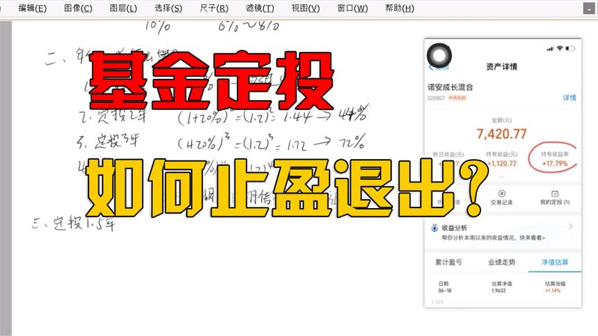 基金定投如何止盈?