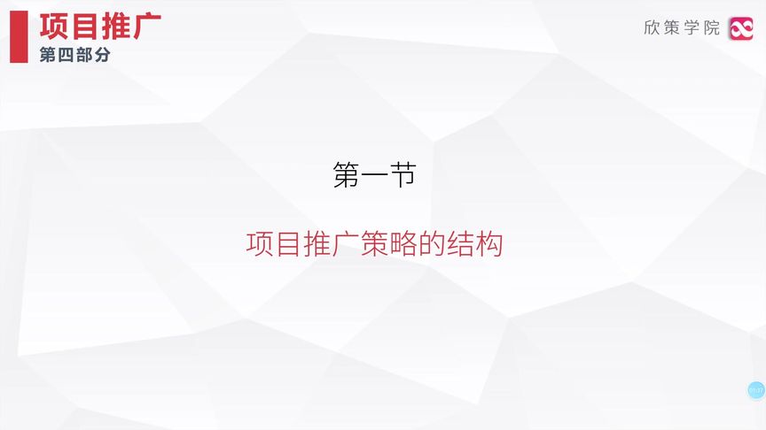 做为一名房地产策划你必须要清楚项目推广策略的结构