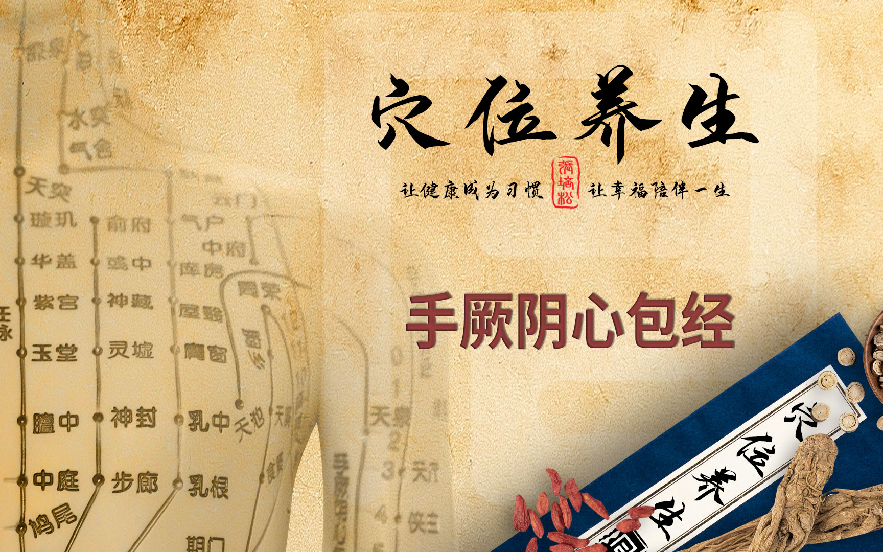 经络穴位养生 - 手厥阴心包经