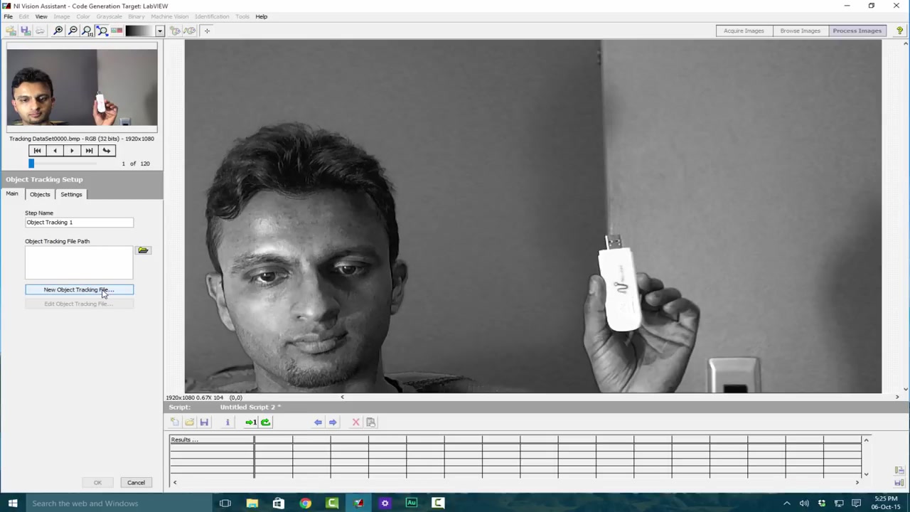 Create your Own Object Tracking App in LabVIEW - Computer vision